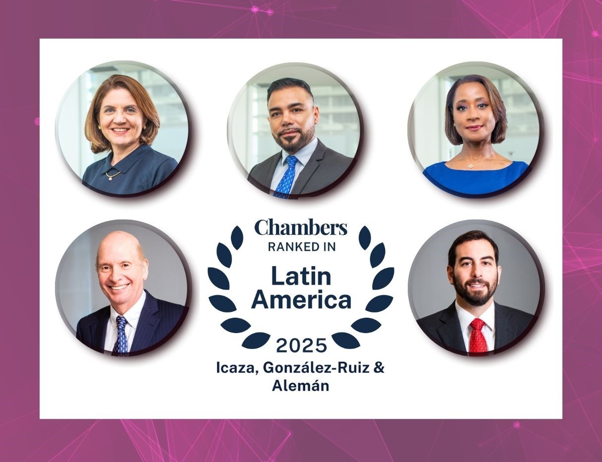Icaza, González-Ruiz & Alemán ranked by Chambers Latin America 2025 - Icaza, González-Ruiz & Alemán
